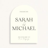 Sarah Welcome Sign - Gracie Creative