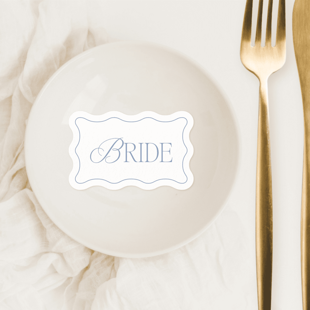 So Chic Place Cards - Gracie Creative