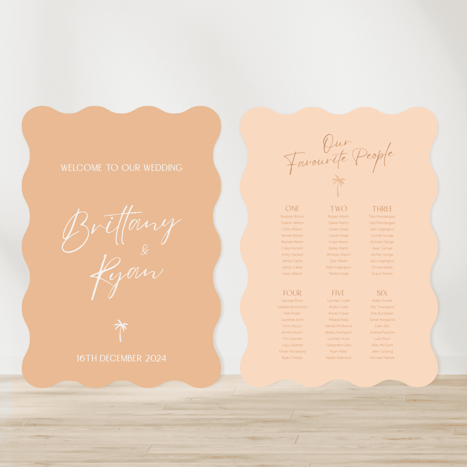 Cove Bundle: Welcome Sign + Seating Chart - Gracie Creative