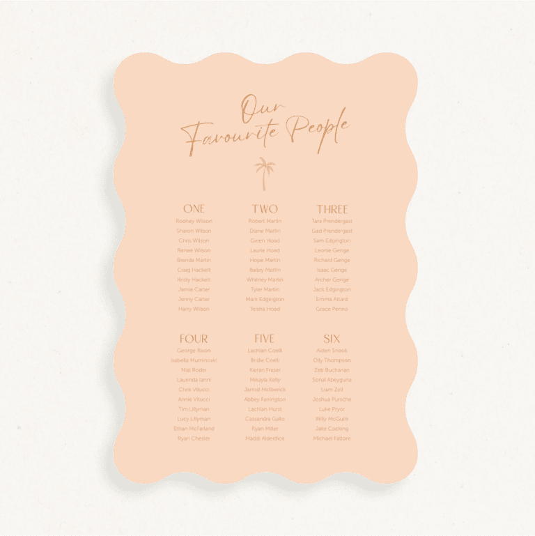 Cove Bundle: Welcome Sign + Seating Chart - Gracie Creative